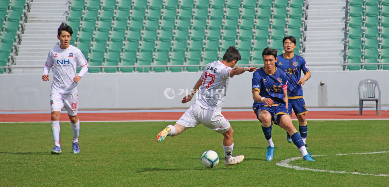 거제시민축구단, FC충주에 1대0 승리